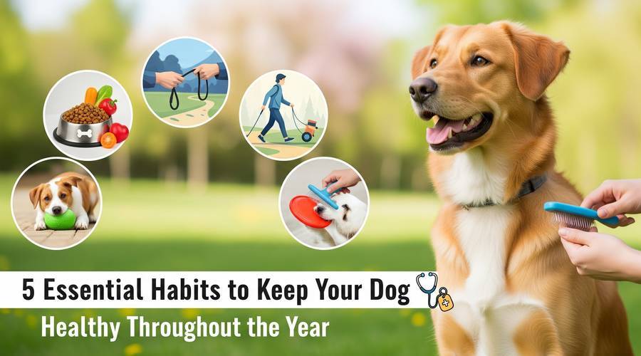 5 Essential Habits to Keep Your Dog Health Throughout the Year
